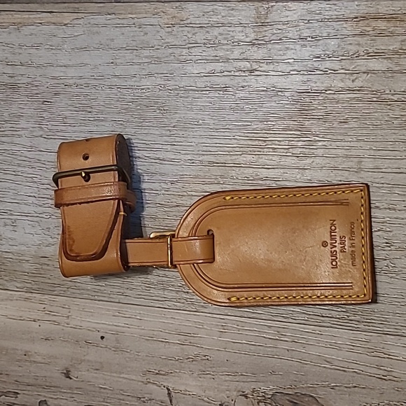Louis Vuitton | Accessories | Authentic Louis Vuitton Luggage Tag Set ...